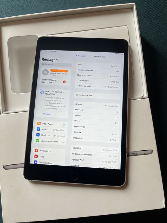 Apple iPad mini 4 WiFi 64 GB Space Grau | Kaufen auf Ricardo