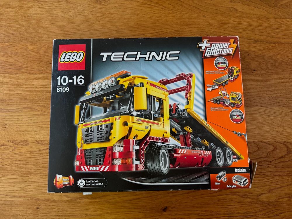LEGO Technic 8109 Tieflader Top Komplett (Gebraucht) in Wittenbach für ...