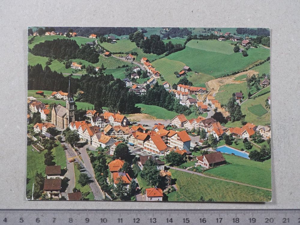 Rehetobel AR, 1992, Flugaufnahme (Gebraucht) in Lenzburg für CHF 3 – mit Lieferung auf Ricardo ...