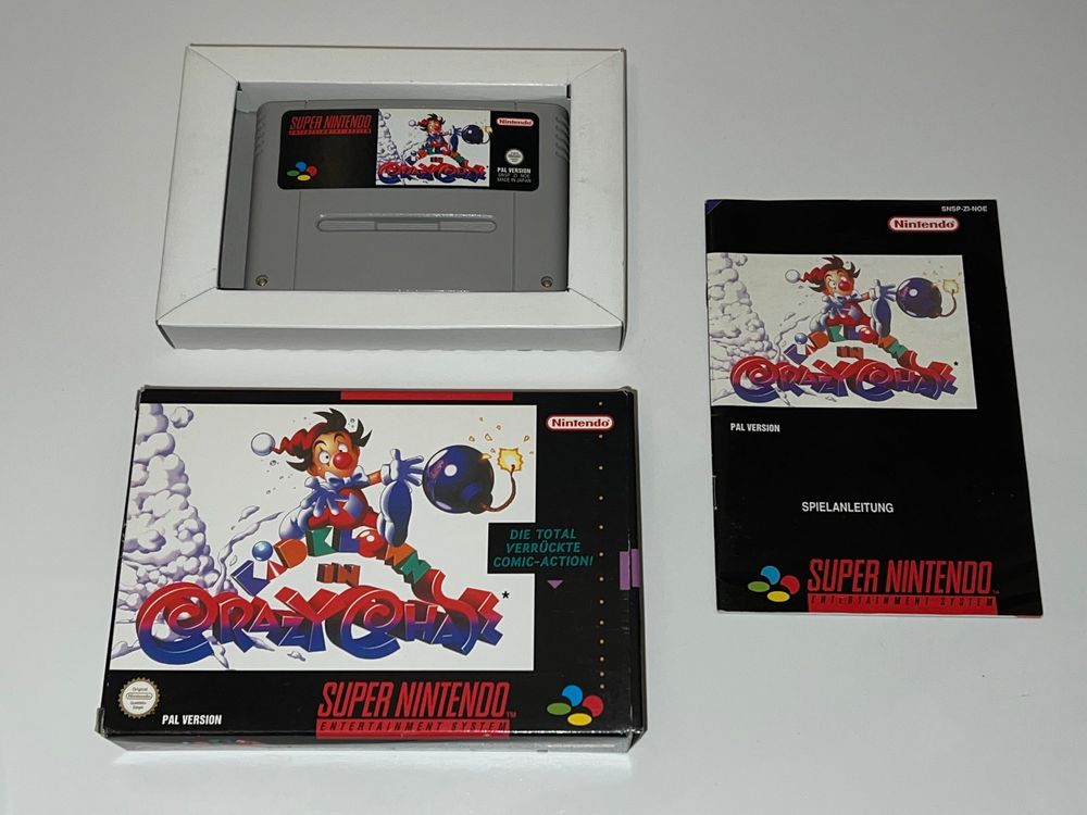 Super Nintendo (SNES) Spiel - Kid Klown in Crazy Chase (OVP) (Gebraucht ...