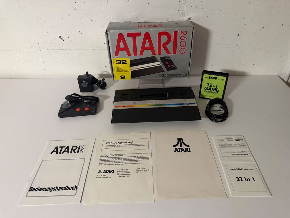 🔥Atari 2600 wie neu top Zustand Ovp ab 1.-🔥 (Neu (gemäss Beschreibung ...