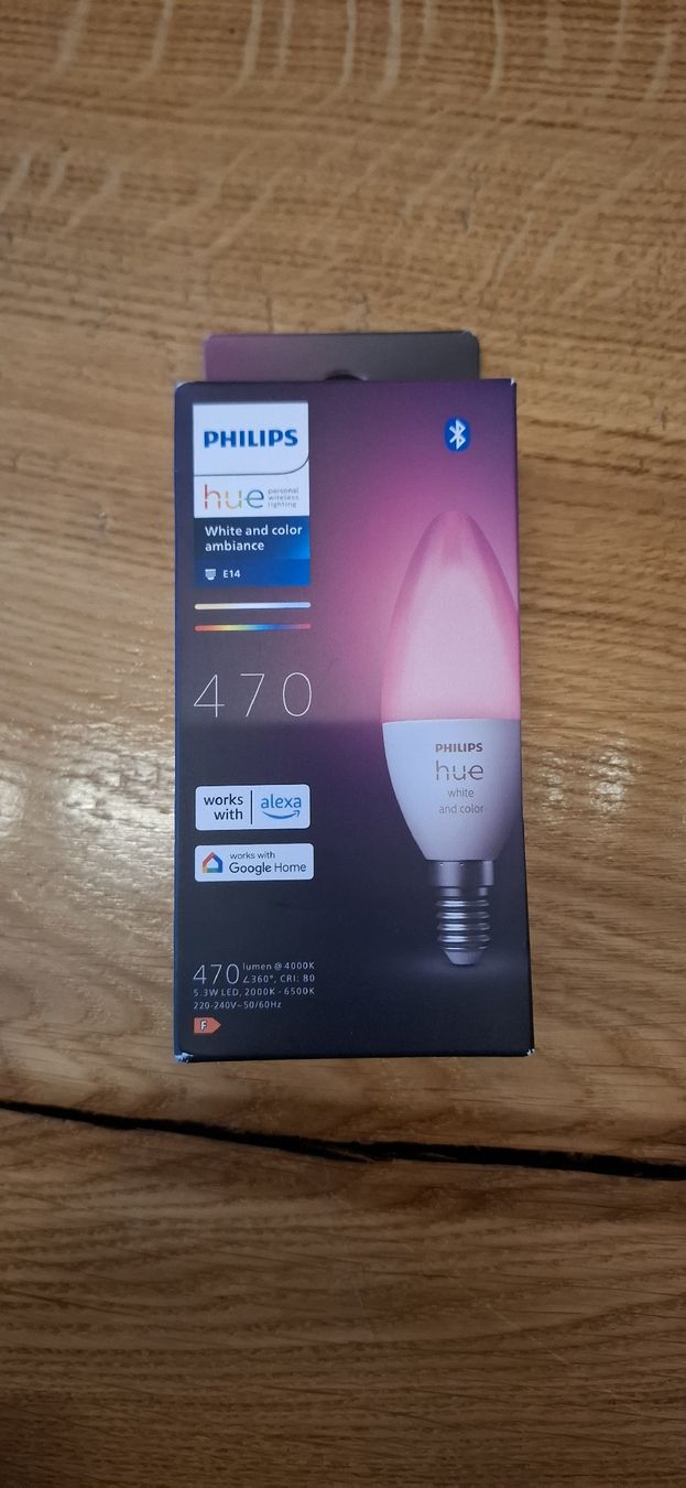 Philips Hue Lampe E14 White & Color Ambiance, Neu! (Neu und ...