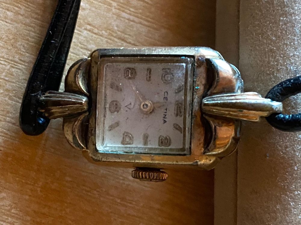 Elegante Certina Damenuhr Vintage Gold ca. 1950er | Kaufen auf Ricardo