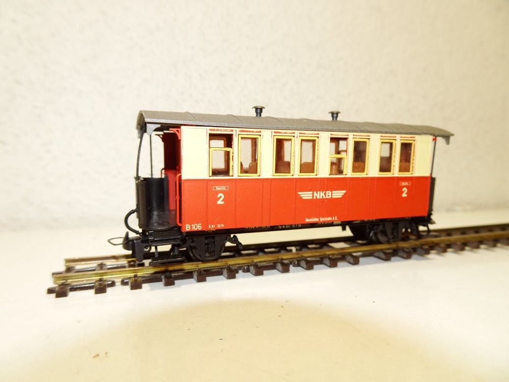 Bemo Personenwagen NKB 2.Kl. B 106 HOm 3302 | Kaufen auf Ricardo