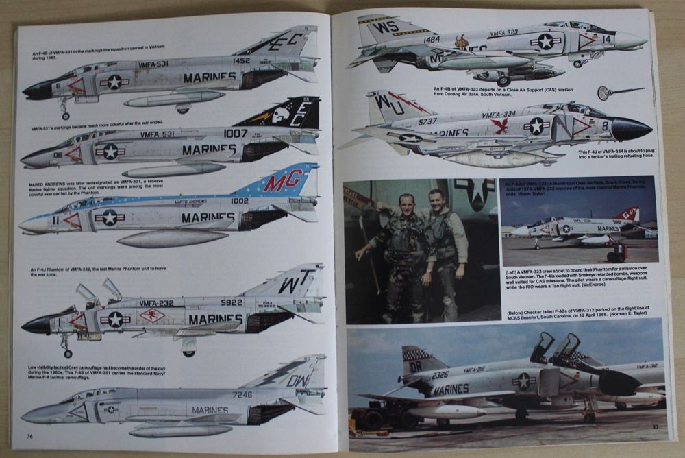 Modellbau Doku - USMC Phantoms in combat / Squadron Signal (Gebraucht ...