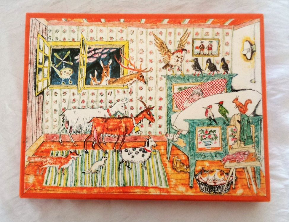 Schellen Ursli Holzpuzzle / Alois Carigiet / zirka 60 Teile | Kaufen auf Ricardo