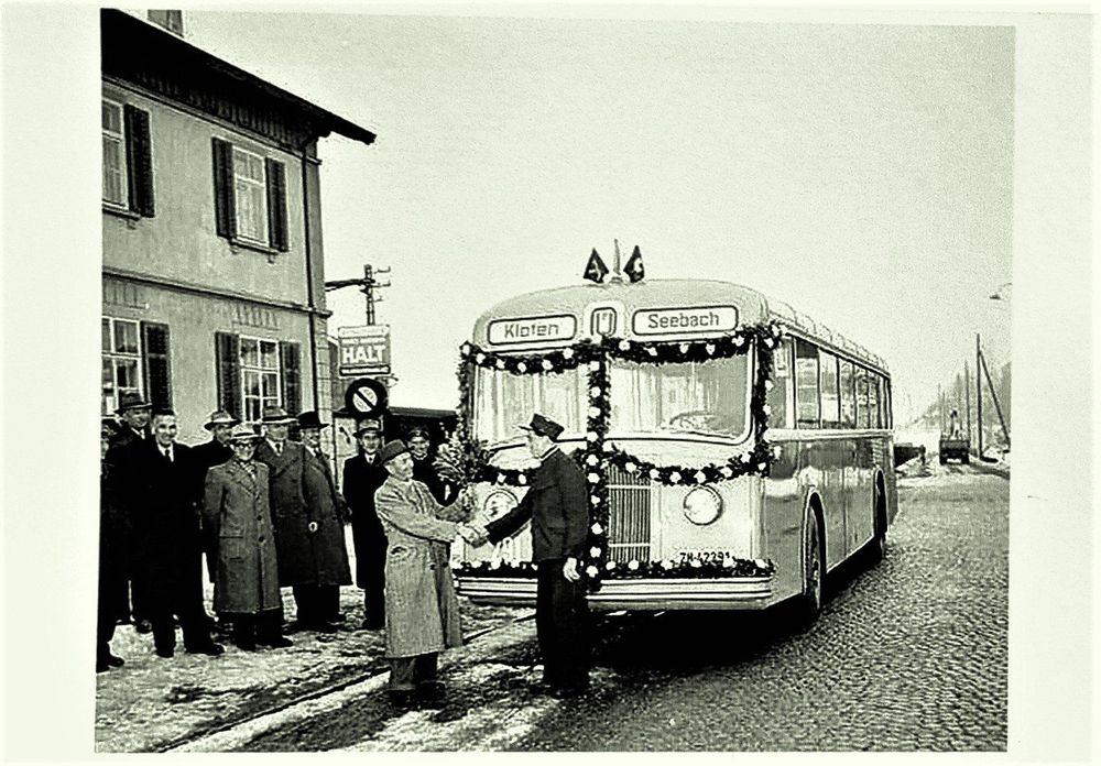 Linie Seebach - Kloten - Bus beim Bahnhof (Gebraucht) in Rothrist für CHF 5 – mit Lieferung auf ...