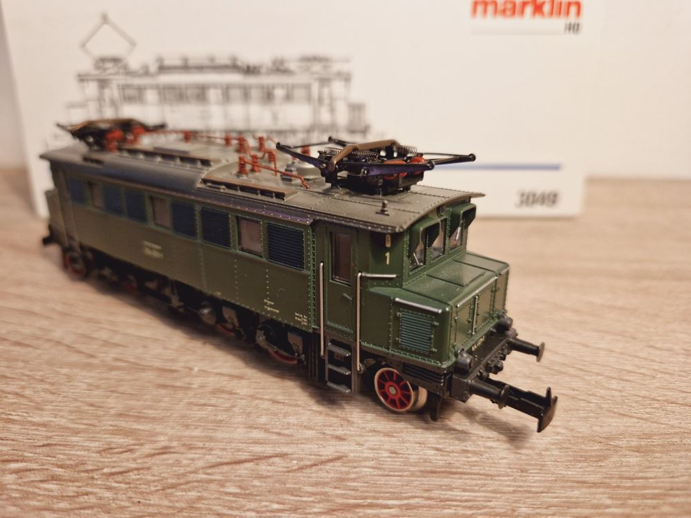 Märklin 3049 E-Lok 104 021-1 DB H0 | Kaufen auf Ricardo