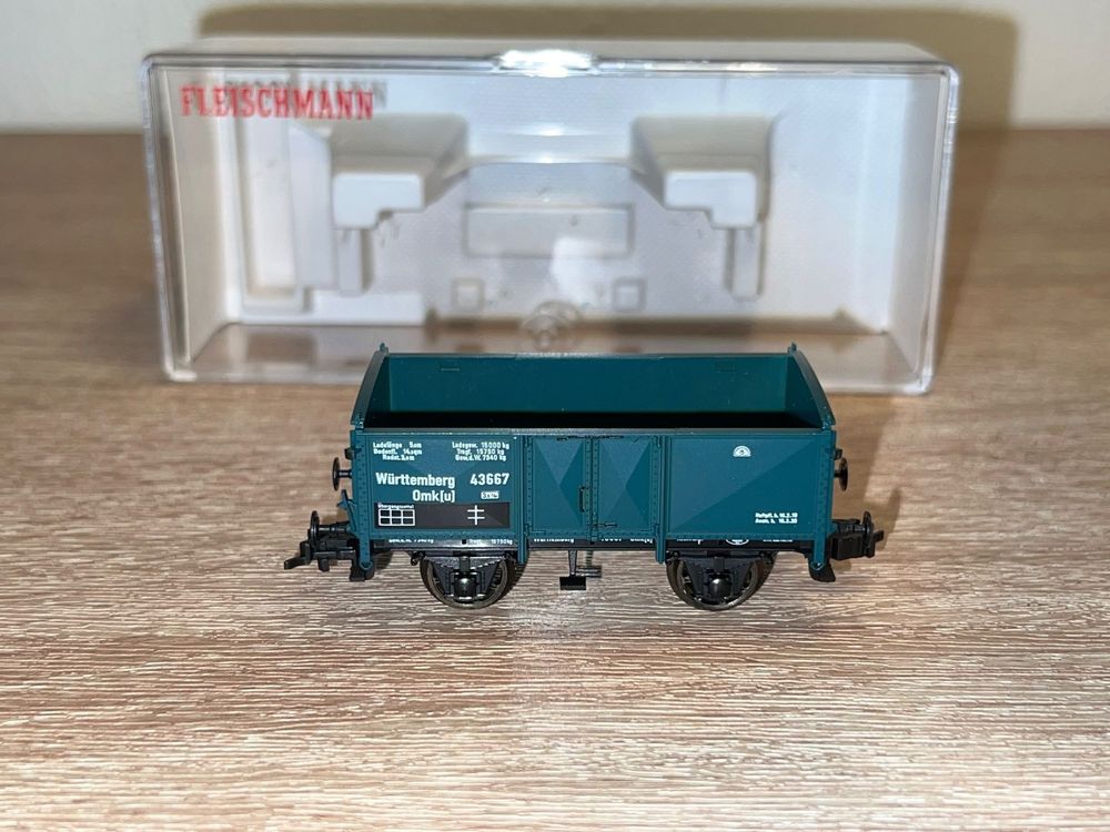 Fleischmann 5887 offener güterwagen H0 NEU OVP | Kaufen auf Ricardo