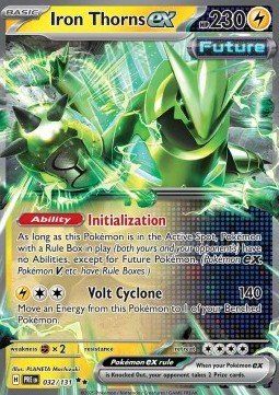 Pokémon Prismatic Evolutions Iron Thorns ex PRE032 EN (Neu (gemäss ...
