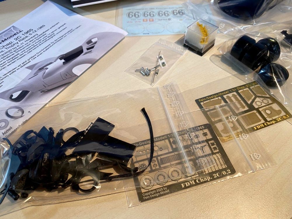 CHAPARRAL 2C Bahamas - FEIN DESIGN KIT 1:24 Slotcar Bausatz (Neu ...