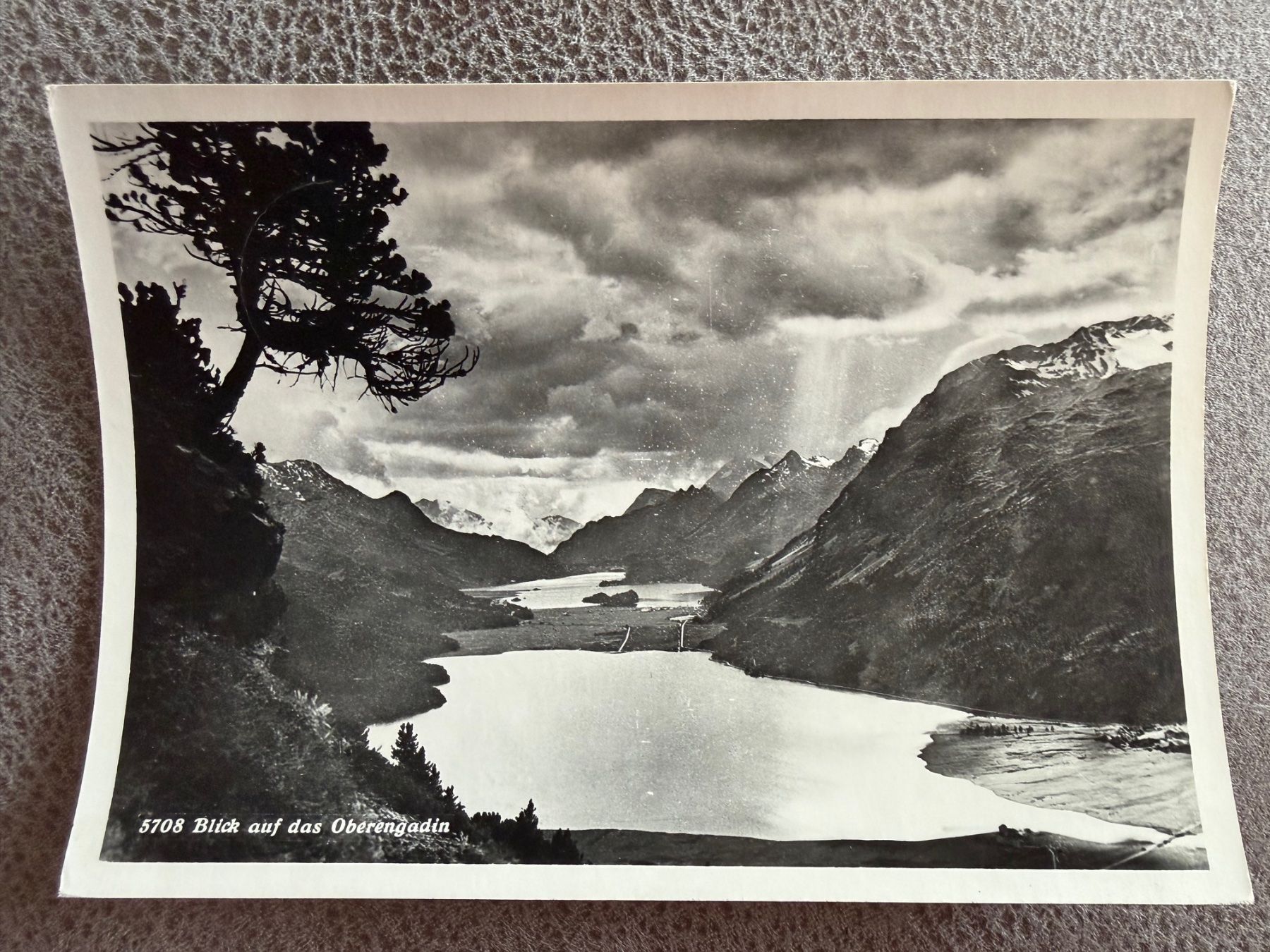 Albert Steiner St. Moritz, Blick auf das Ober Engadin (Gebraucht) in St ...