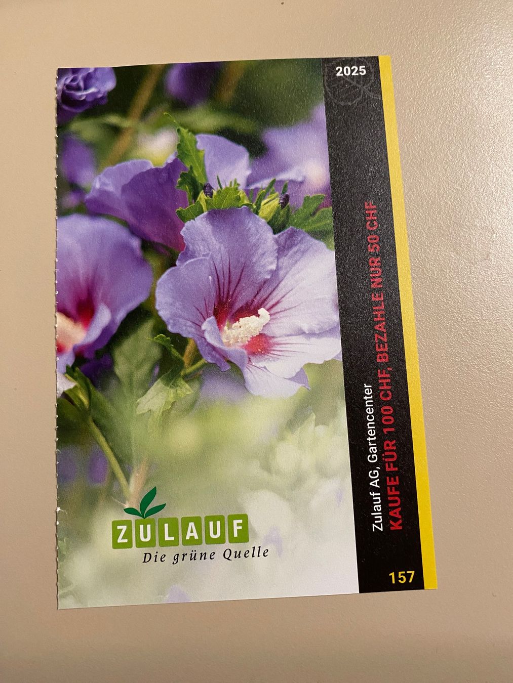 Zulauf Gartencenter Schinznach Rabatt bis CHF 50.00 (Neu (gemäss Beschreibung)) in Liestal für ...