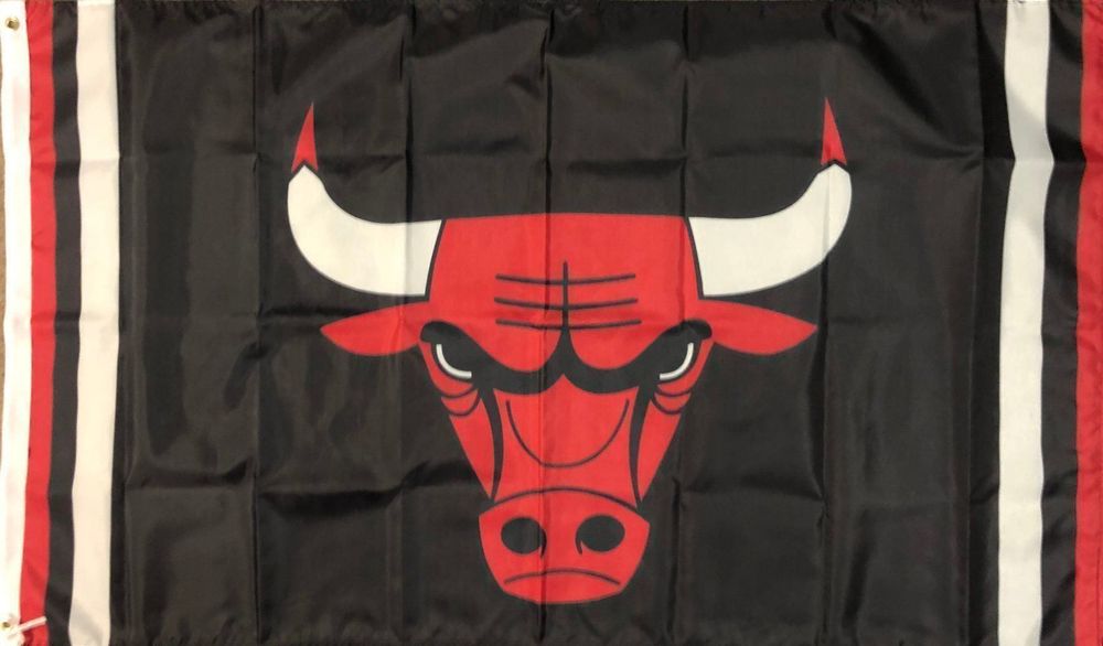 Chicago Bulls Fahne Jordan Basketball Air NBA Rodman Grant (Neu und ...
