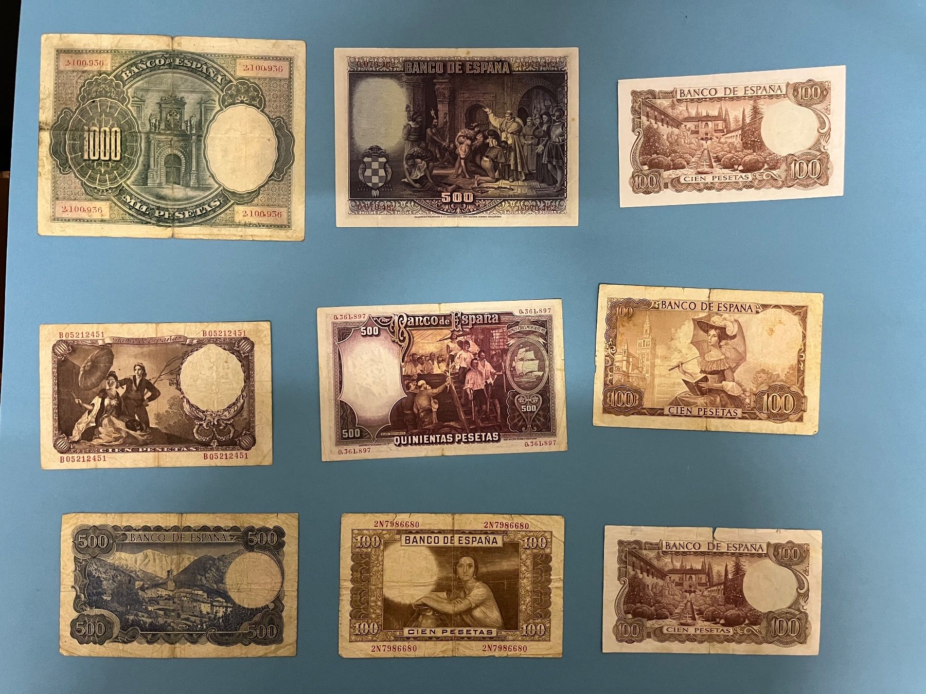 Ancienne billets d’espagne (D'occasion) à lausanne pour CHF 90 – retrait uniquement | Acheter ...