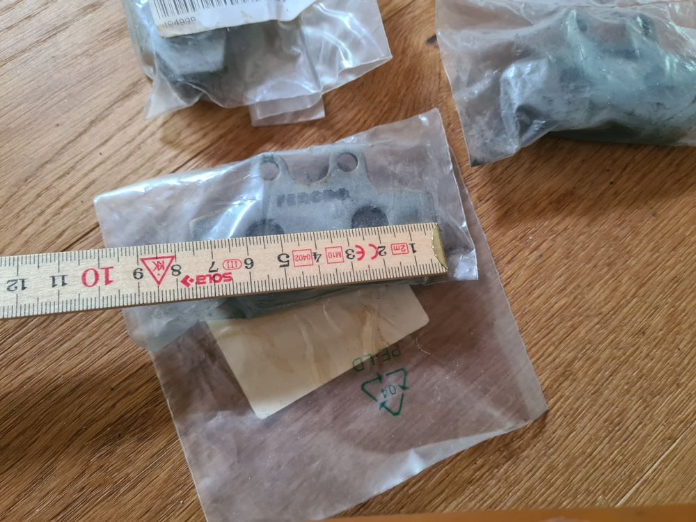 NOS PIAGGIO ORIGINAL BREMSBELÄGE VORNE FÜR FREE PPTT - 49499 (Neu ...