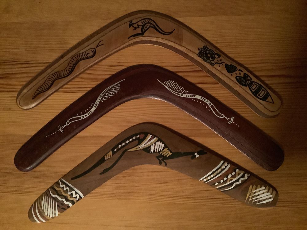 Bumerangs aus Australien / Boomerangs (Neu (gemäss Beschreibung)) in ...