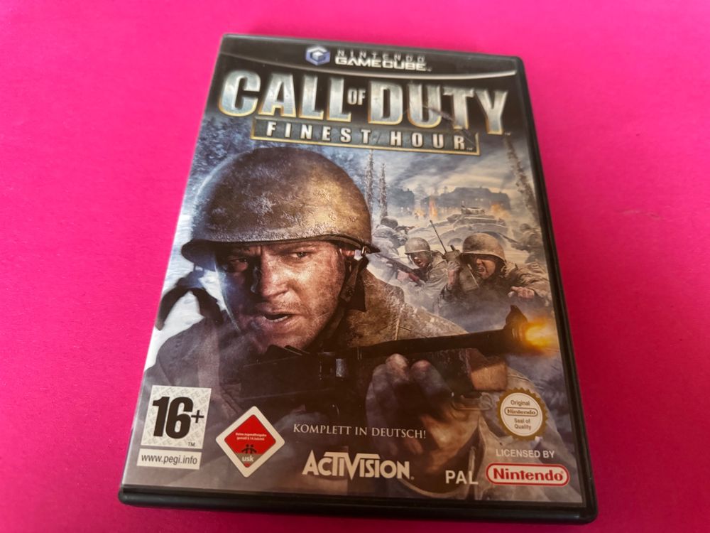 CALL OF DUTY FINEST HOUR SPIEL FÜR GAMECUBE (Gebraucht) in Hägendorf ...