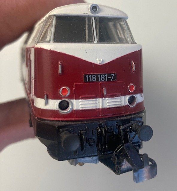 H0 Diesellok DR 118 181-7, Gleichstrom, Deutsche Reichsbahn (Gebraucht ...