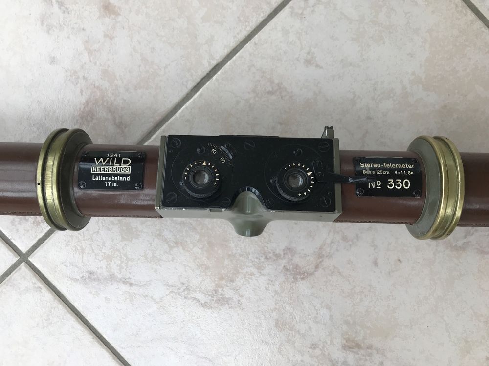 Armee Stereo-Telemeter von Wild Heerbrugg Jahr 1941 | Kaufen auf Ricardo