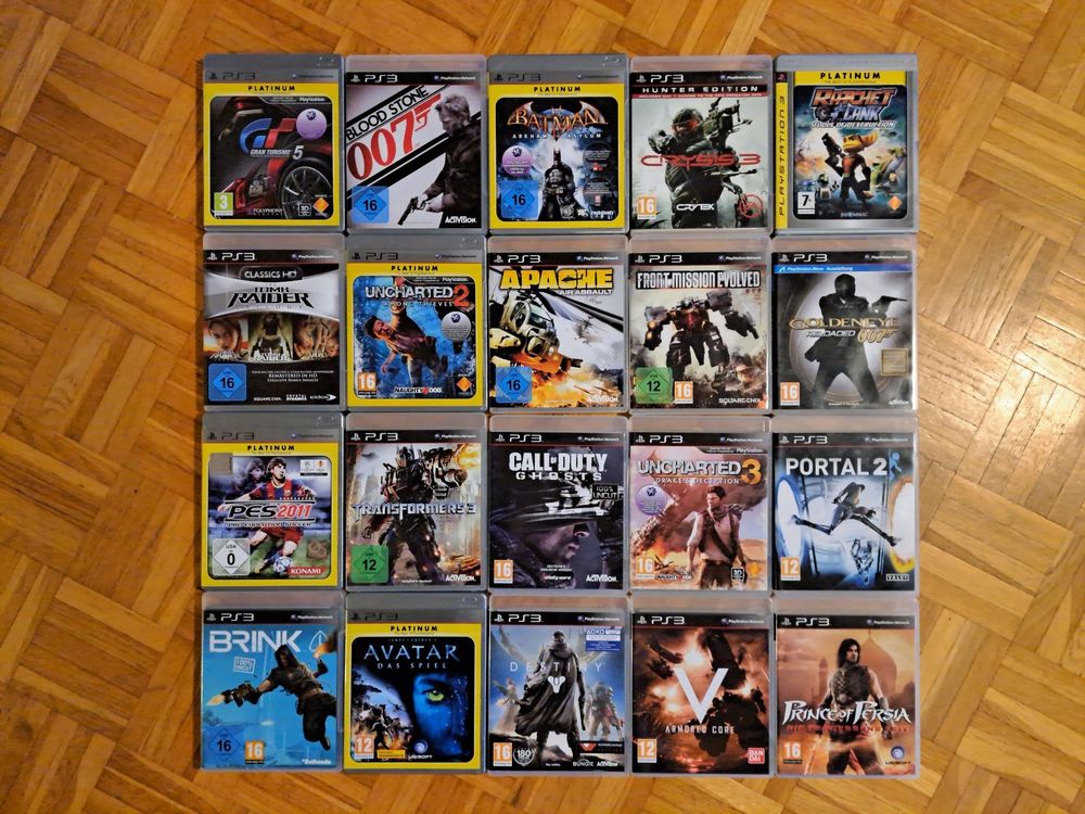 PS3 Spiele 20 Stück | Kaufen auf Ricardo