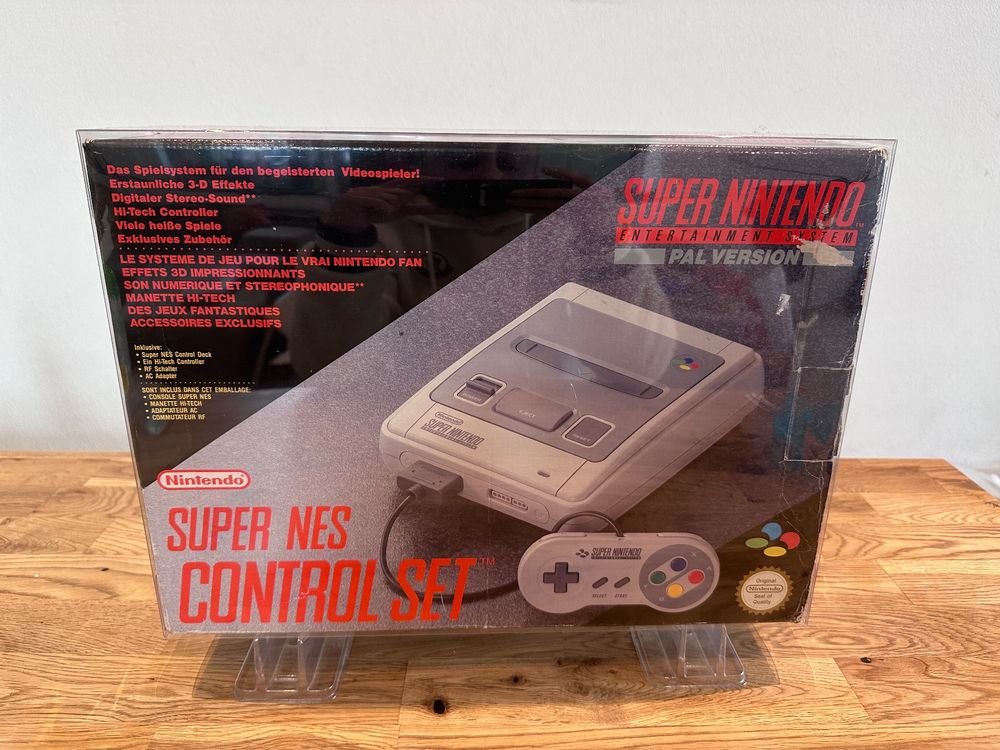 Nintendo Snes wie neu top zustand mit Ovp ab 1.- (Neu (gemäss ...