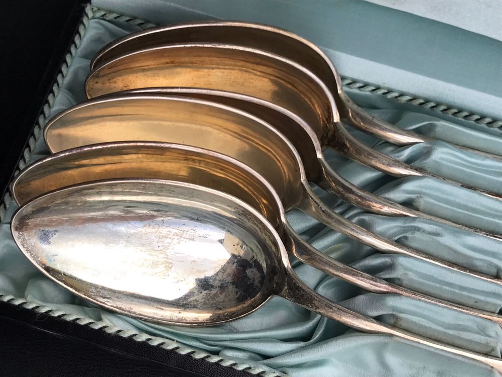 Jezler 800 Silber Suppenlöffel, antik 430 Gramm (Gebraucht) in Seltisberg für CHF 202 – mit ...