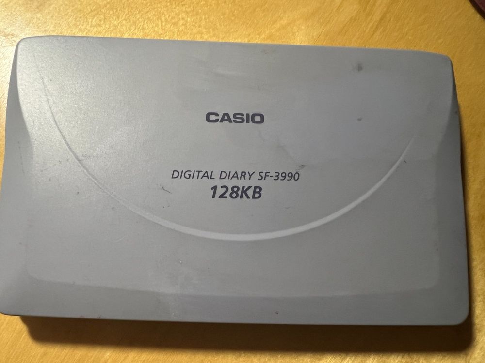 CASIO Digital Diary SF3990 128 KB Data Error | Kaufen auf Ricardo