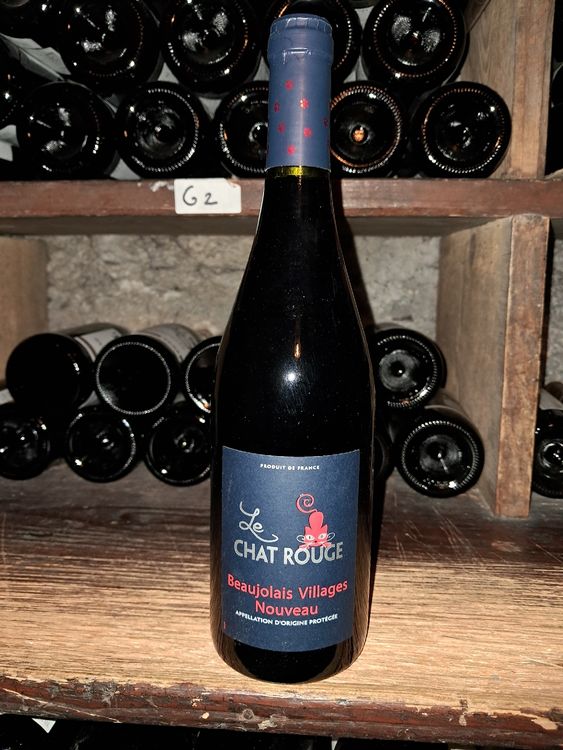 Le chat rouge Beaujolais-Villages nouveau 2024 (Neu und ...