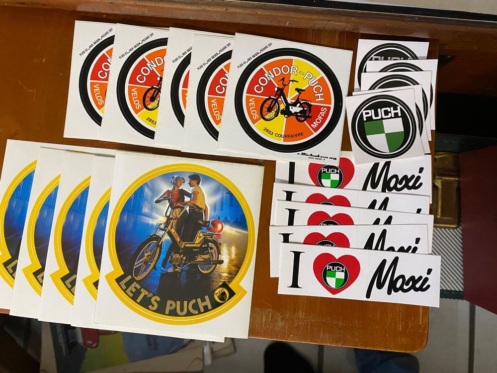 Puch, NL, NS, Sport, Chopper, Abziehbildli, Sticker. nos (Neu (gemäss ...