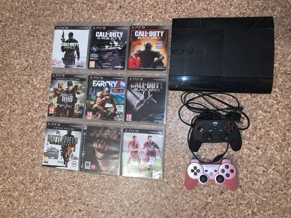 PS 3 inkl. Games und Controller (Gebraucht) in Luzern für CHF 80 – mit ...