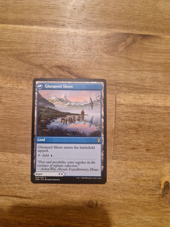MTG - Glasspool Mimic - Shapeshifter Rogue - Rare Land (Neu (gemäss ...