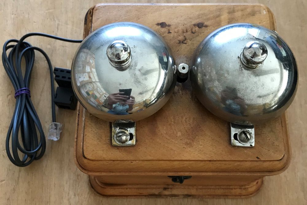 Tel-Glocke antik, Funktion für analog-Anschluss (Gebraucht) in Hergiswil NW für CHF 69.5 – mit ...