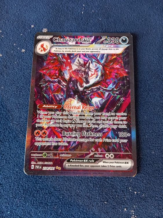 Charizard EX Special Illustration - Paldean Fates - PAF 234 | Acheter ...