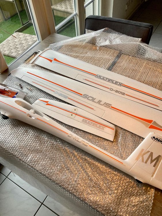 Multiplex Solius - Baukasten. Flugfertig gebaut. | Kaufen auf Ricardo