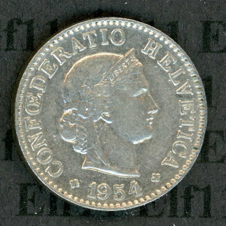 CHF___0.05 1954 unz-stgl 5 Rappen (Neu (gemäss Beschreibung)) in Widnau für CHF 10 – mit ...