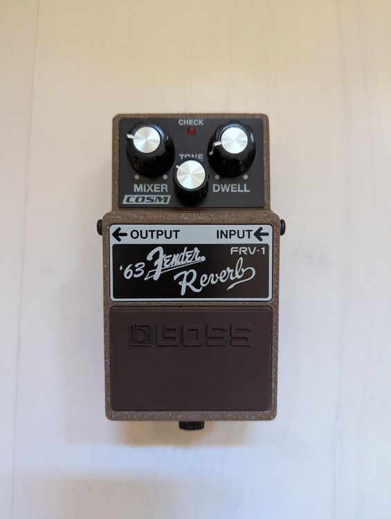 Fender '63 Reverb Boss FRV-1 (Gebraucht) in Düdingen für CHF 185 – mit ...