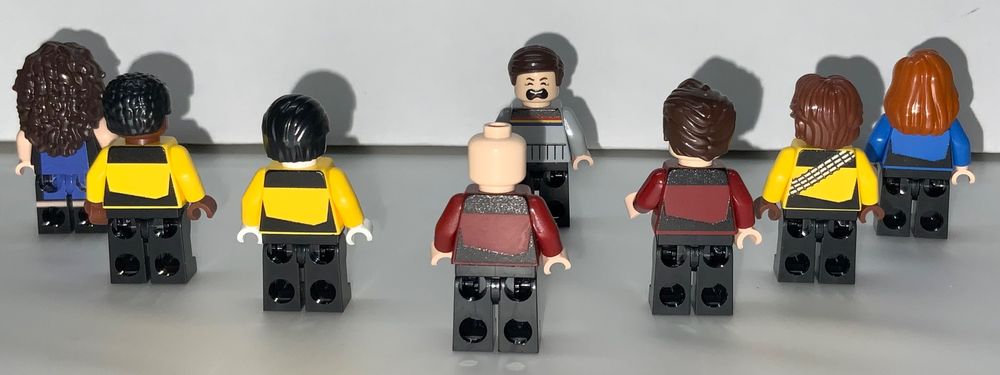 Lego Star Trek TNG MOC Minifiguren (Gebraucht) in Laufen für CHF 160 ...