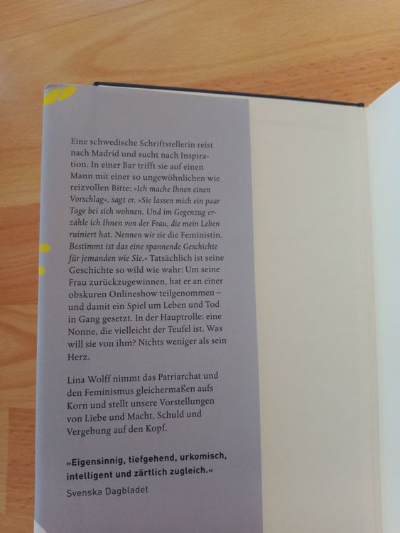 Lina Wolff Das neue Herz Roman Feminismus (Gebraucht) in Wangen b ...
