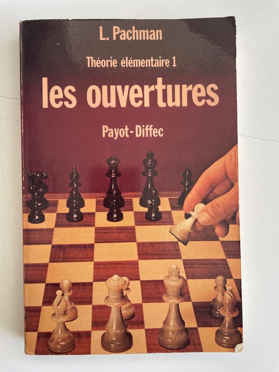 Théorie élémentaire 1 : Les ouvertures, Pachman | Kaufen auf Ricardo