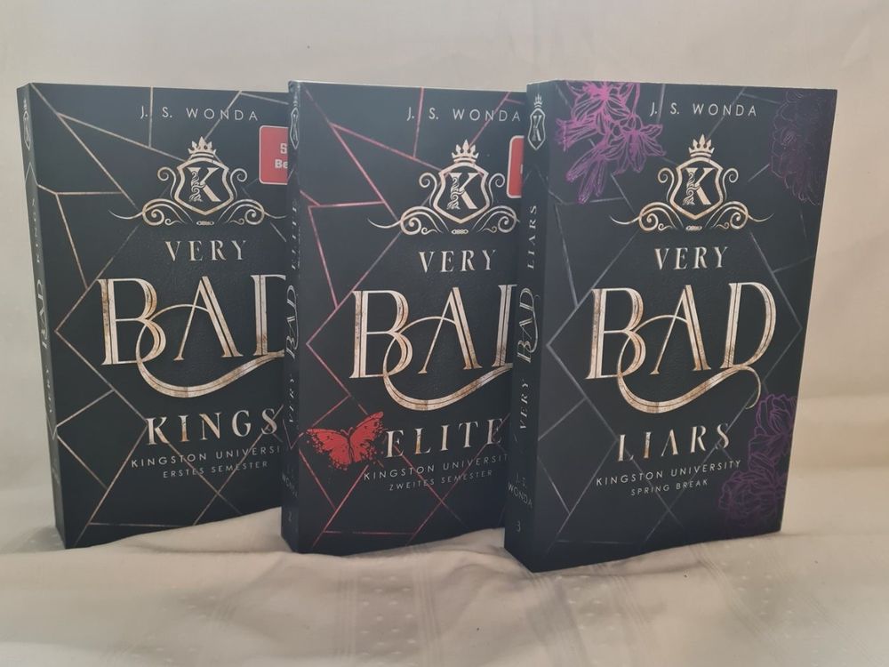 Very Bad Kings Reihe 1-8 von J. S. Wonda (Neu (gemäss Beschreibung)) in ...