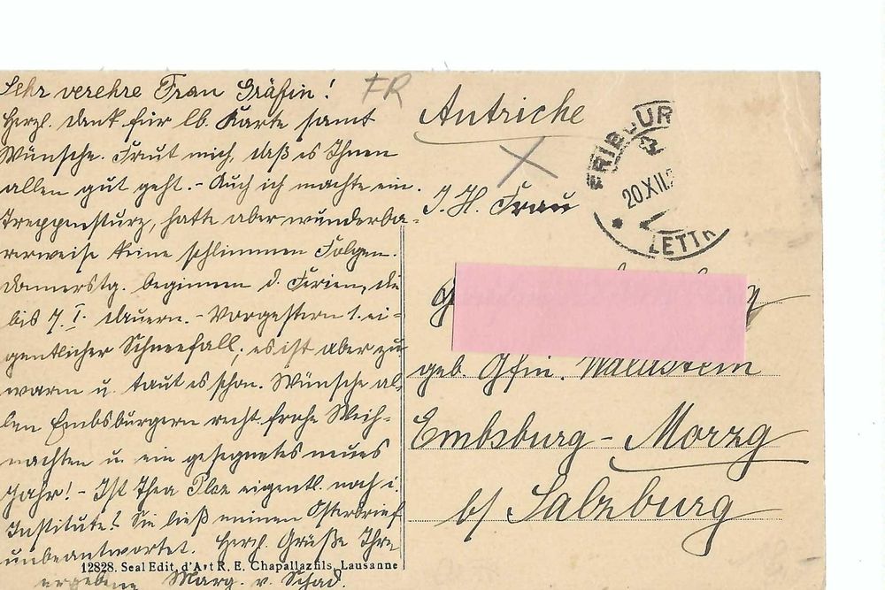 Fribourg, Wallfahrtskirche Notre-Dame de Bourguillon (Gebraucht) in Thun für CHF 1.8 – mit ...