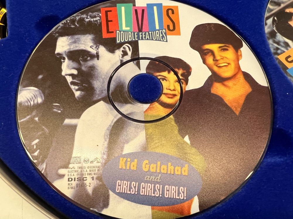 Vintage Elvis Presley Double Features 4 CD Box (Gebraucht) in ...
