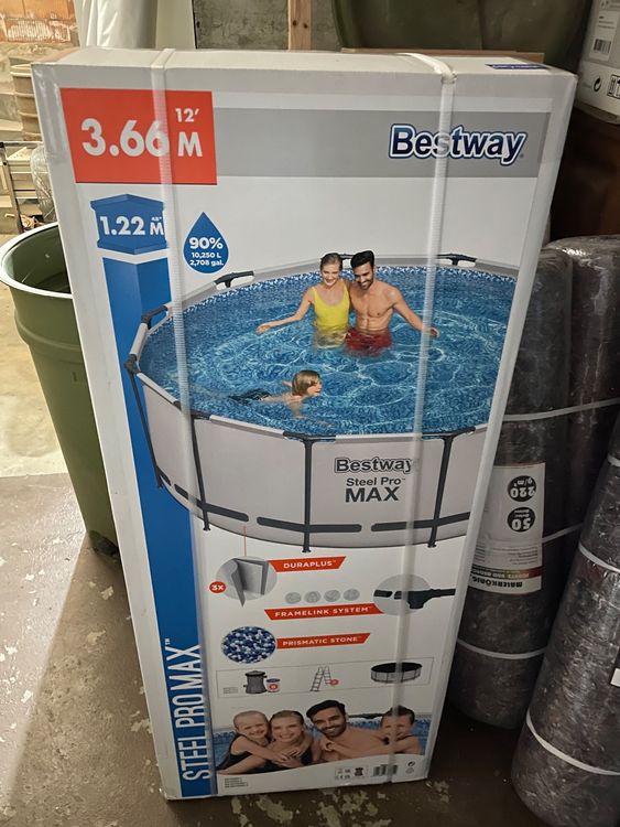 Bestway Steel Pro Max 366 x 122 cm Neu und in OVP (Neu und ...