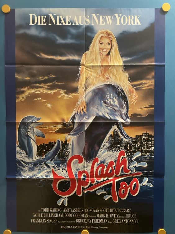 SPLASH TOO - DIE NIXE AUS NEW YORK ORIGINAL POSTER A1 / 1988 (Neu und ...