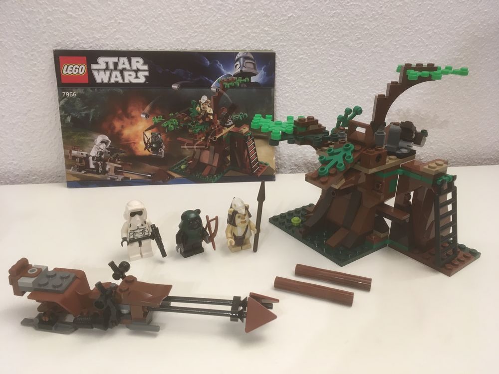 Lego Star Wars Ewok Attack 7956 (Jahr 2011) komplett (Gebraucht) in ...