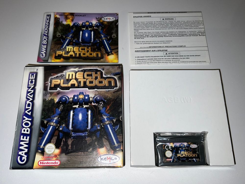 GBA Spiel - Mech Platoon (OVP) - Top! | Kaufen auf Ricardo