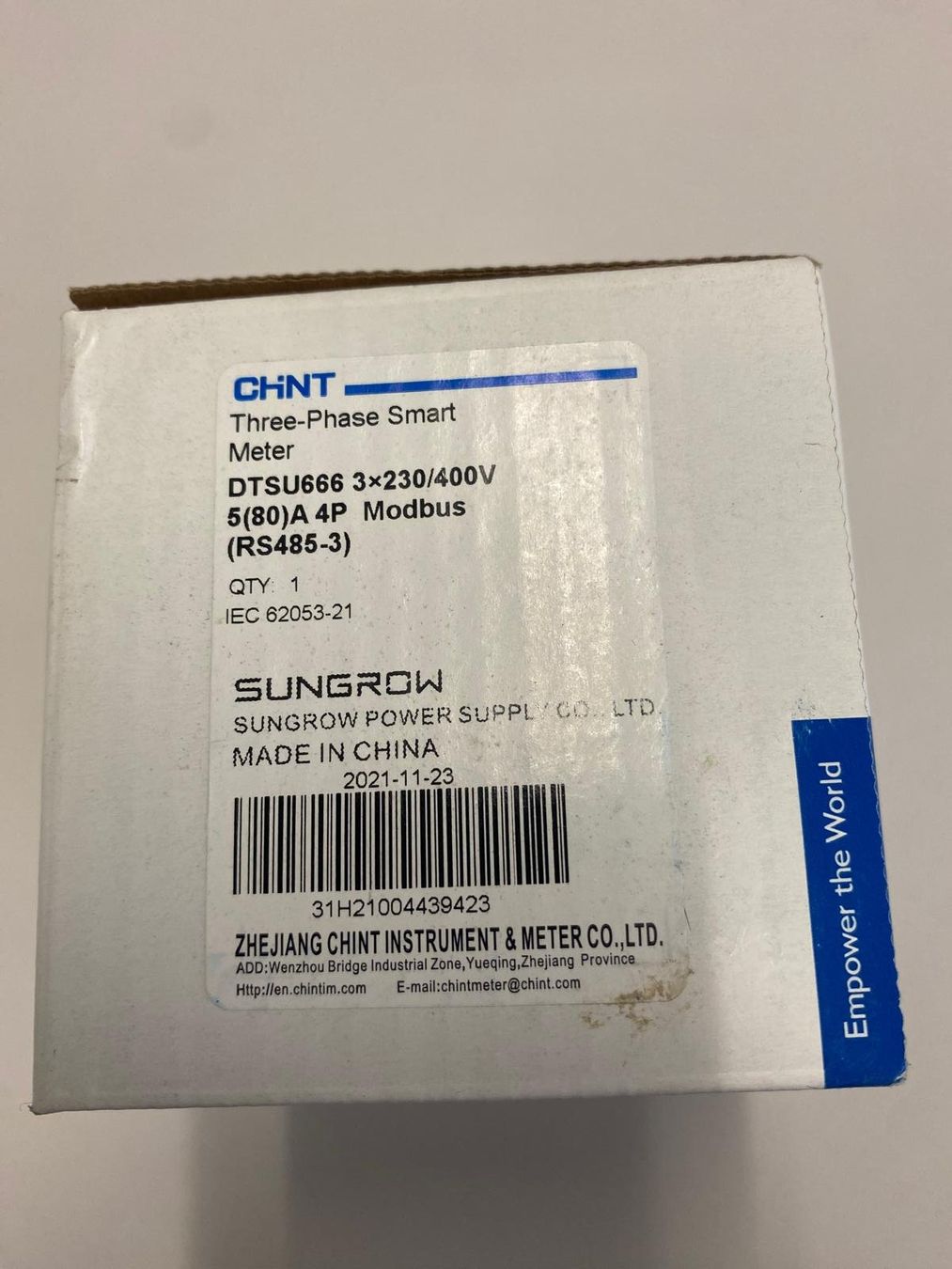 Sungrow Smart Sensor (Chint DTSU666) (Neu und originalverpackt) in ...