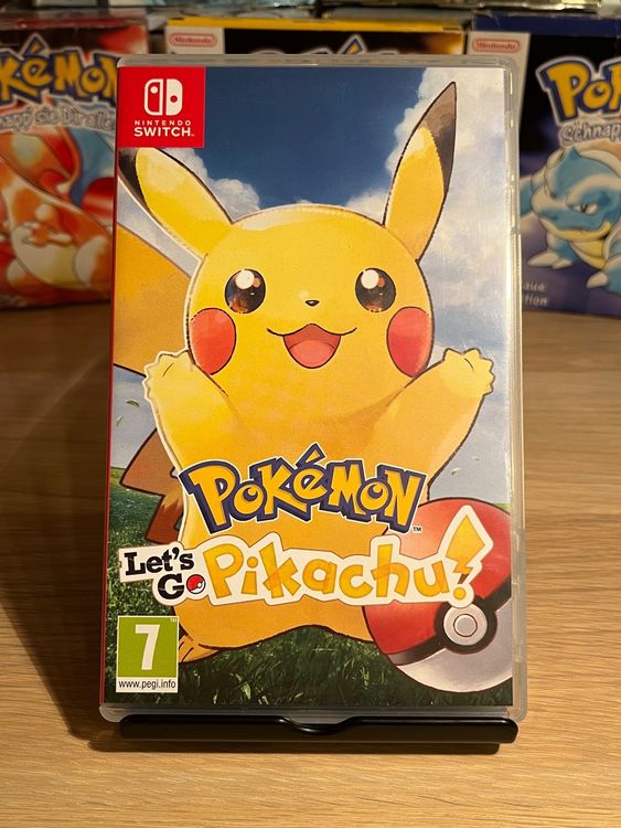 Pokemon Lets go Pikachu Nintendo Switch Deutsch (Gebraucht) in St ...