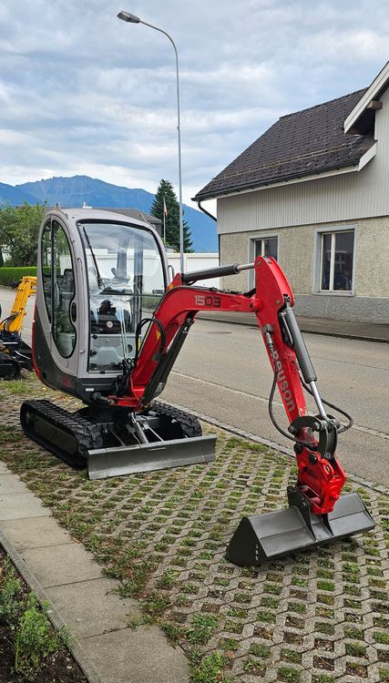 Bagger Neuson 1503 RD, Powertilt, 4 Schaufel, Kabine (Gebraucht) in ...